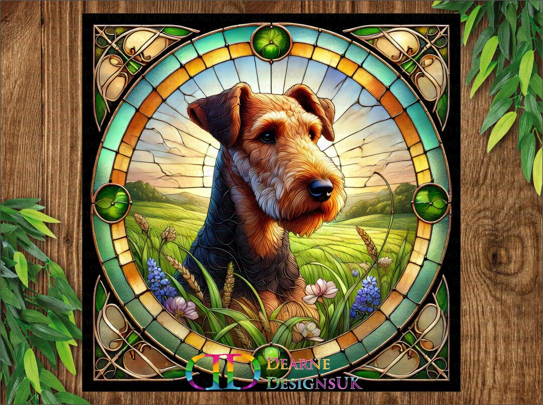 Airedale Sign, Airedale Dog Lover, Airedale Gift, Airedale Plaque ...
