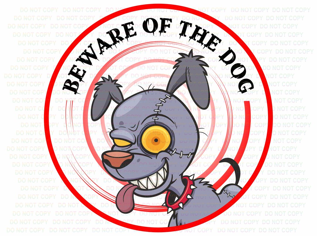 Beware of the Dog Sign, Halloween Wreath Sign, Halloween Sign ...