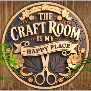 Craft Room Sign, Craft Room Door Sign, Craft Room Decor, Arts & Crafts ...