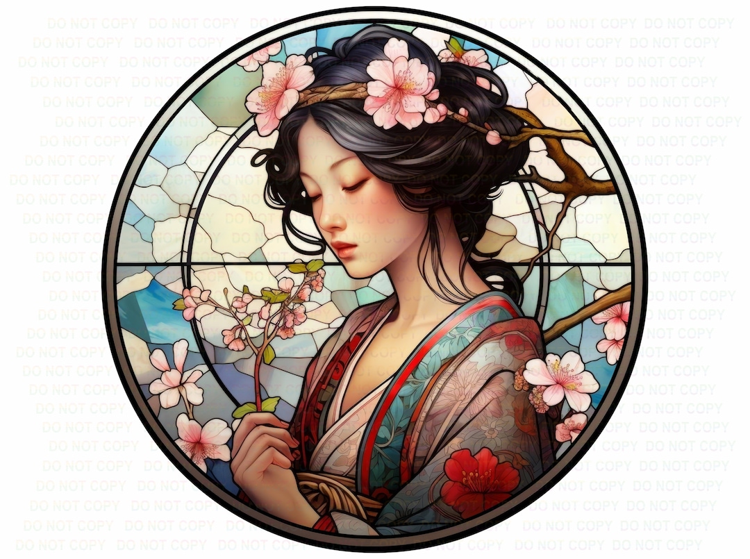 Traditional Japanese Girl Sign,japanese Wreath,kimono Sign,japanese ...