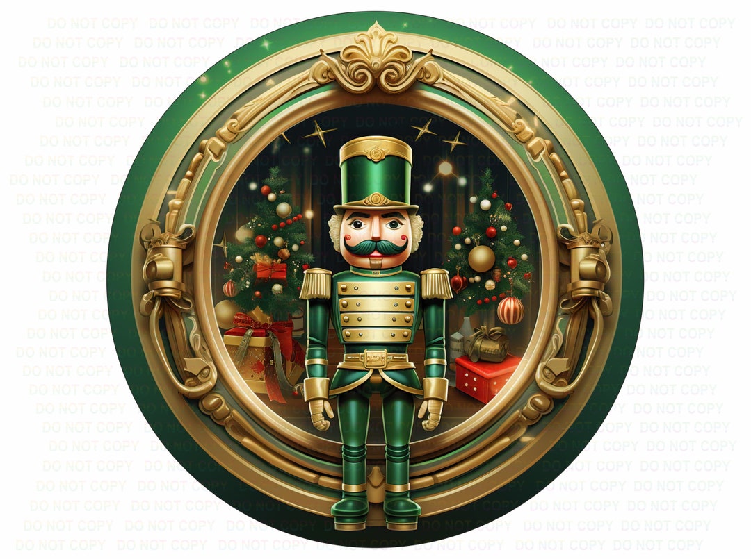 Nutcracker Wreath Sign, Xmas Nutcracker Sign, Christmas Nutcracker Sign ...
