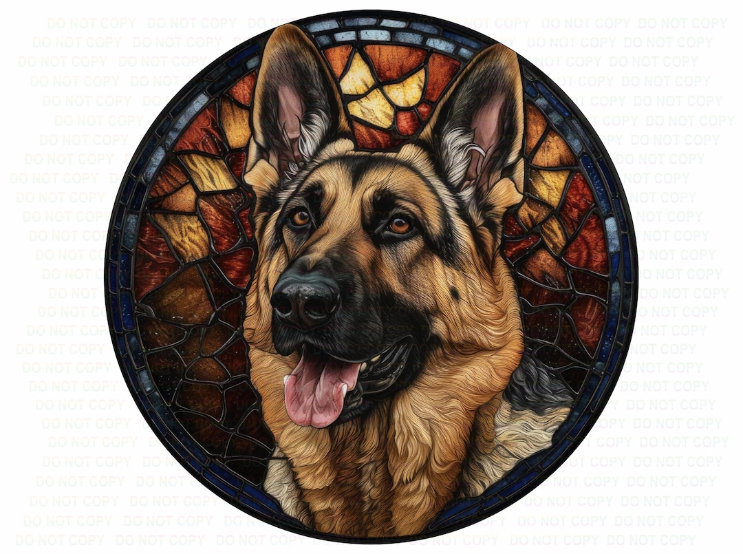 German Shepherd Sign, German Shepherd Dog Wreath Sign, German Shepherd ...