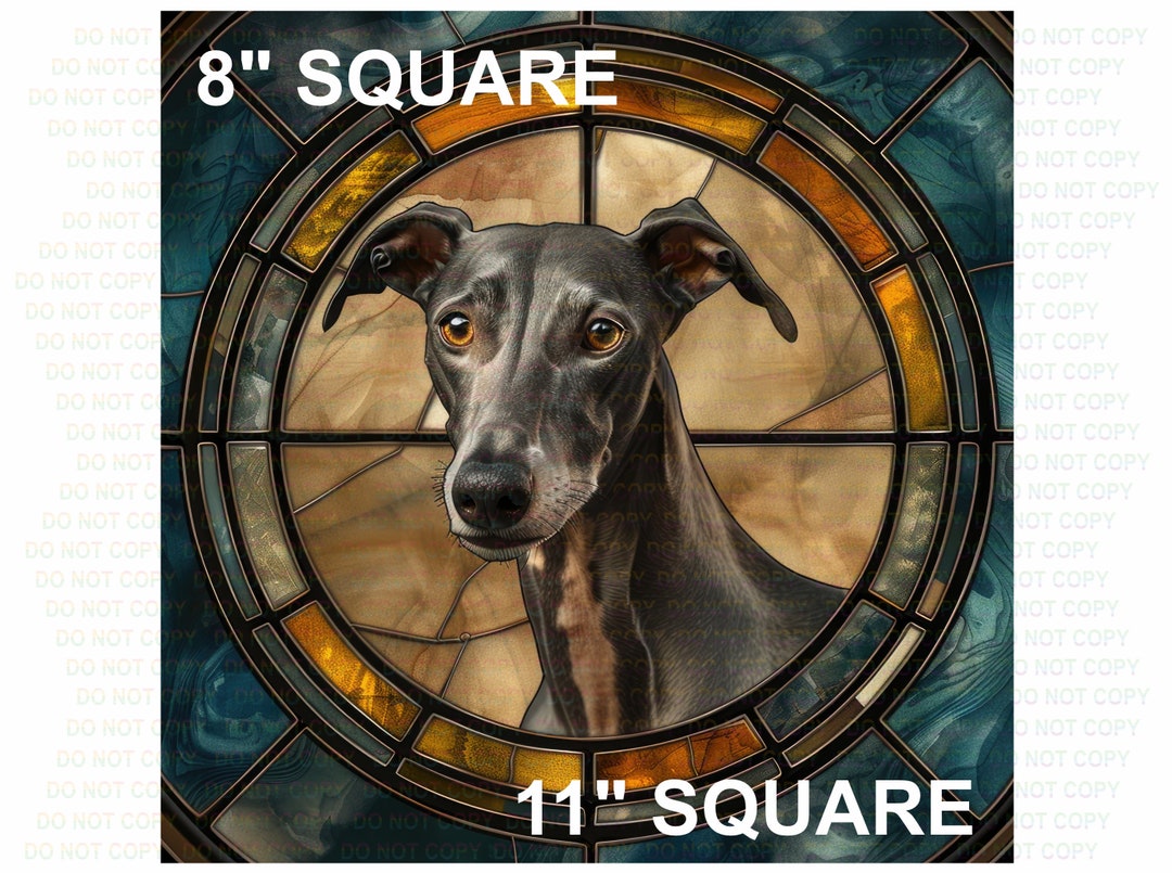 Greyhound Sign, Greyhound Round Sign, Greyhound Dog Sign, Greyhound Dog ...