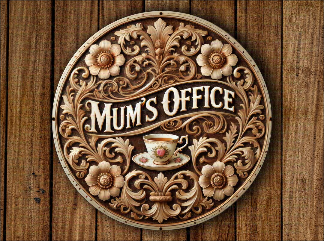 Mum's Office Sign, Mums Office Door Sign, Craft Room Decor, Arts ...