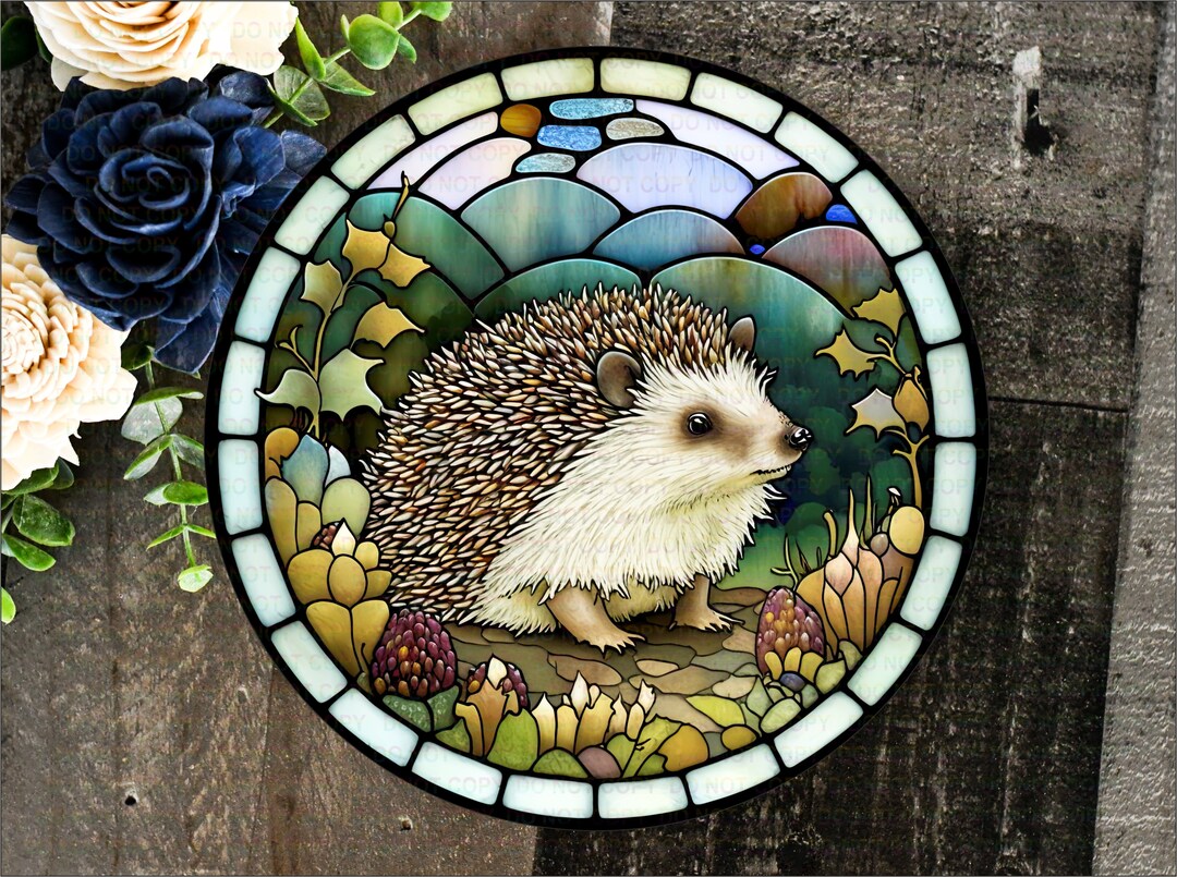 Hedgehog Sign Hedgehog Wreath Sign Hedgehog Sanctuary Sign - Etsy