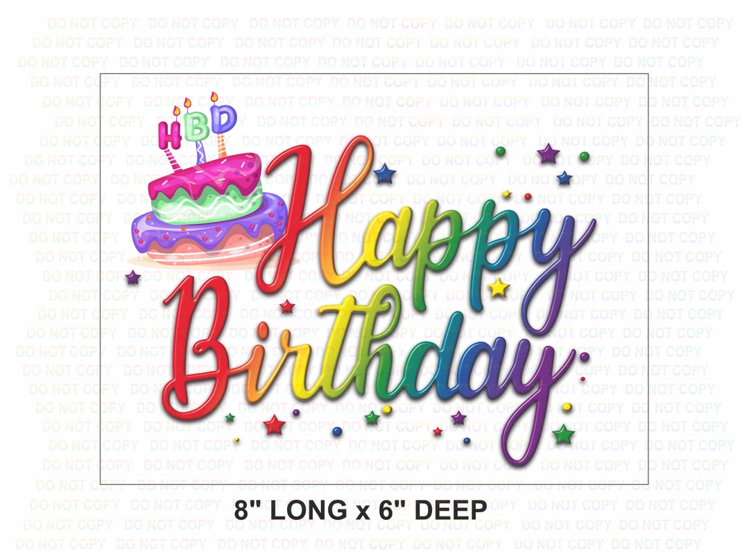 Happy Birthday Wreath Sign, Birthday Sign, Birthday Plaque, Metal ...