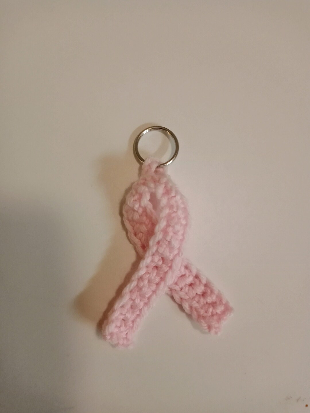 Crochet Awareness Ribbon Keychain - Etsy