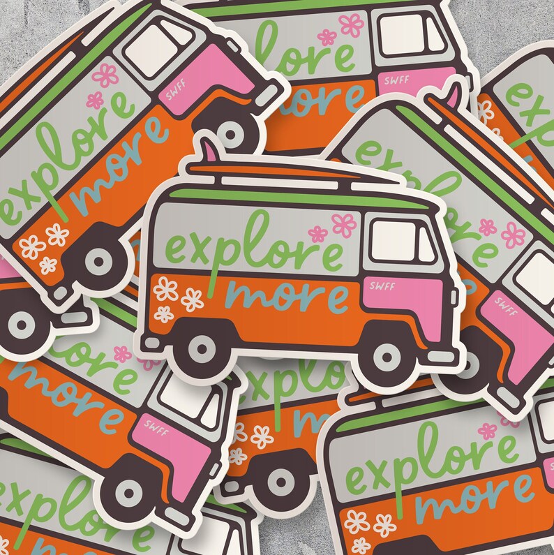 Explore More Bus Sticker - Etsy