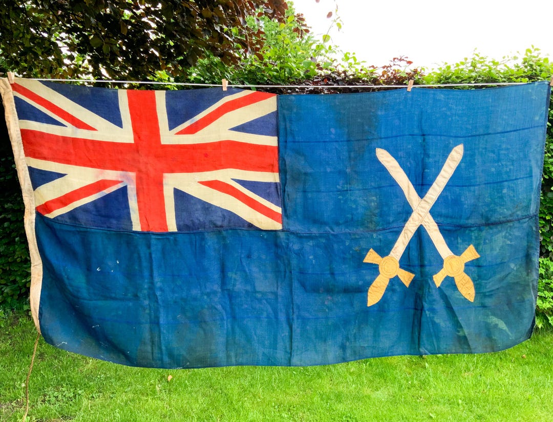 World War II Royal Army Service Corps Ensign WWII WW2 RASC Flag Jack - Etsy