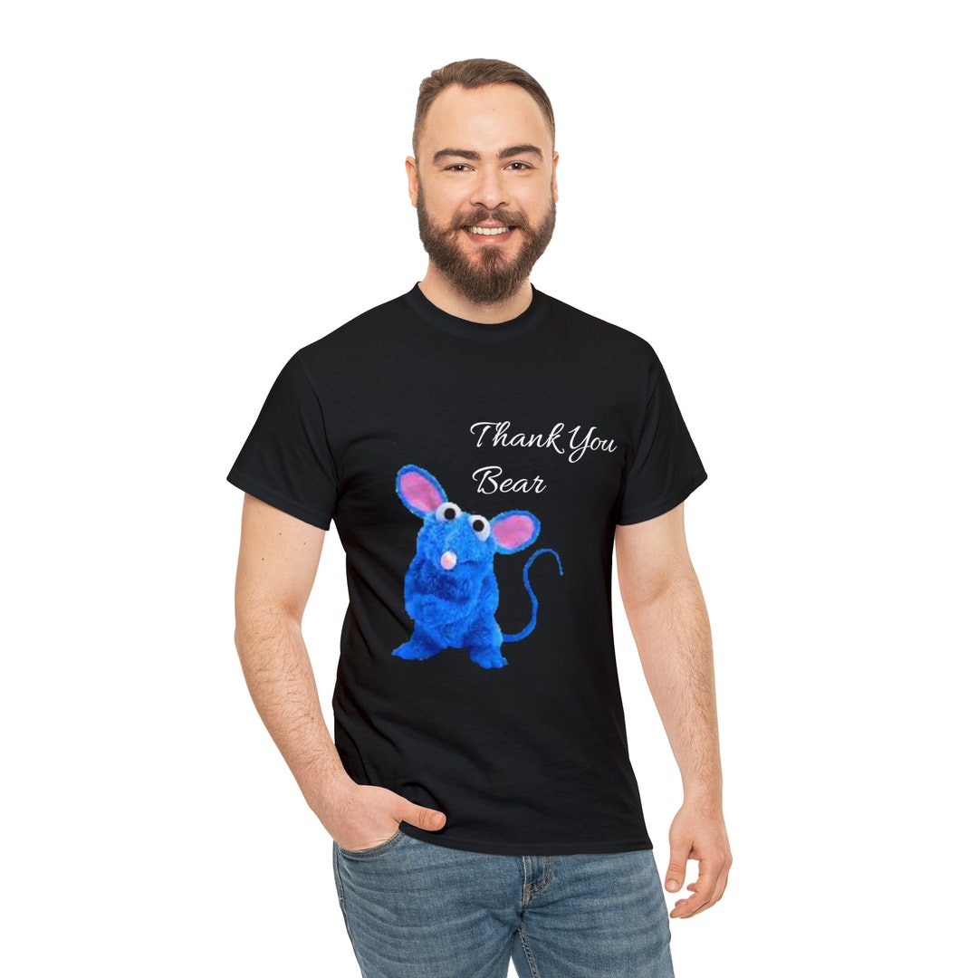 Tutter Mouse Thank You Bear Tshirt Unisex - Etsy