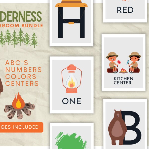 Camping Classroom - Etsy