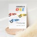 Formula One First Birthday Invitation Download Racecar Birthday ...