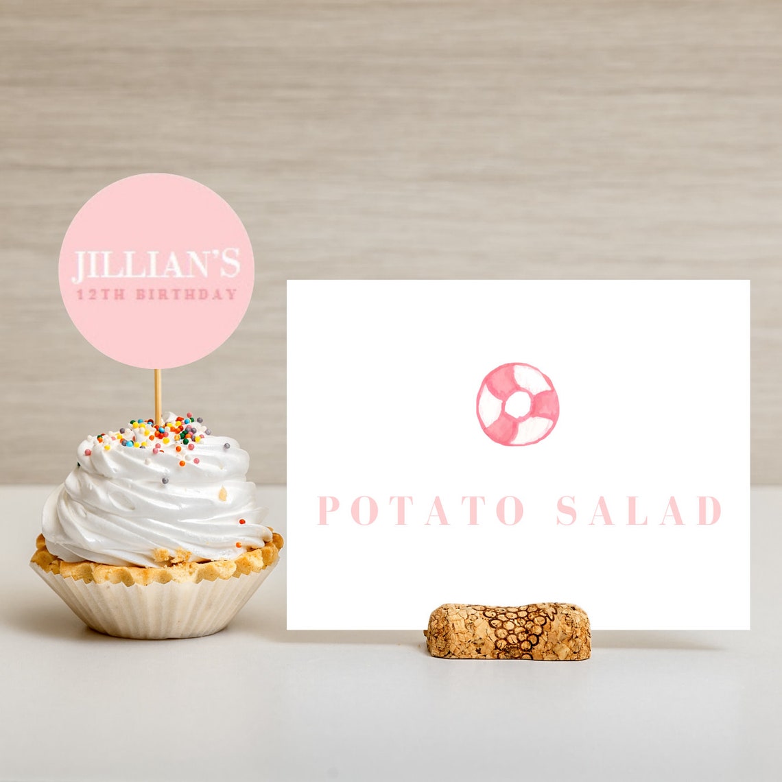 Pink Pool Party Bundle Pink Beach Party Teen Girl Birthday Bundle - Etsy