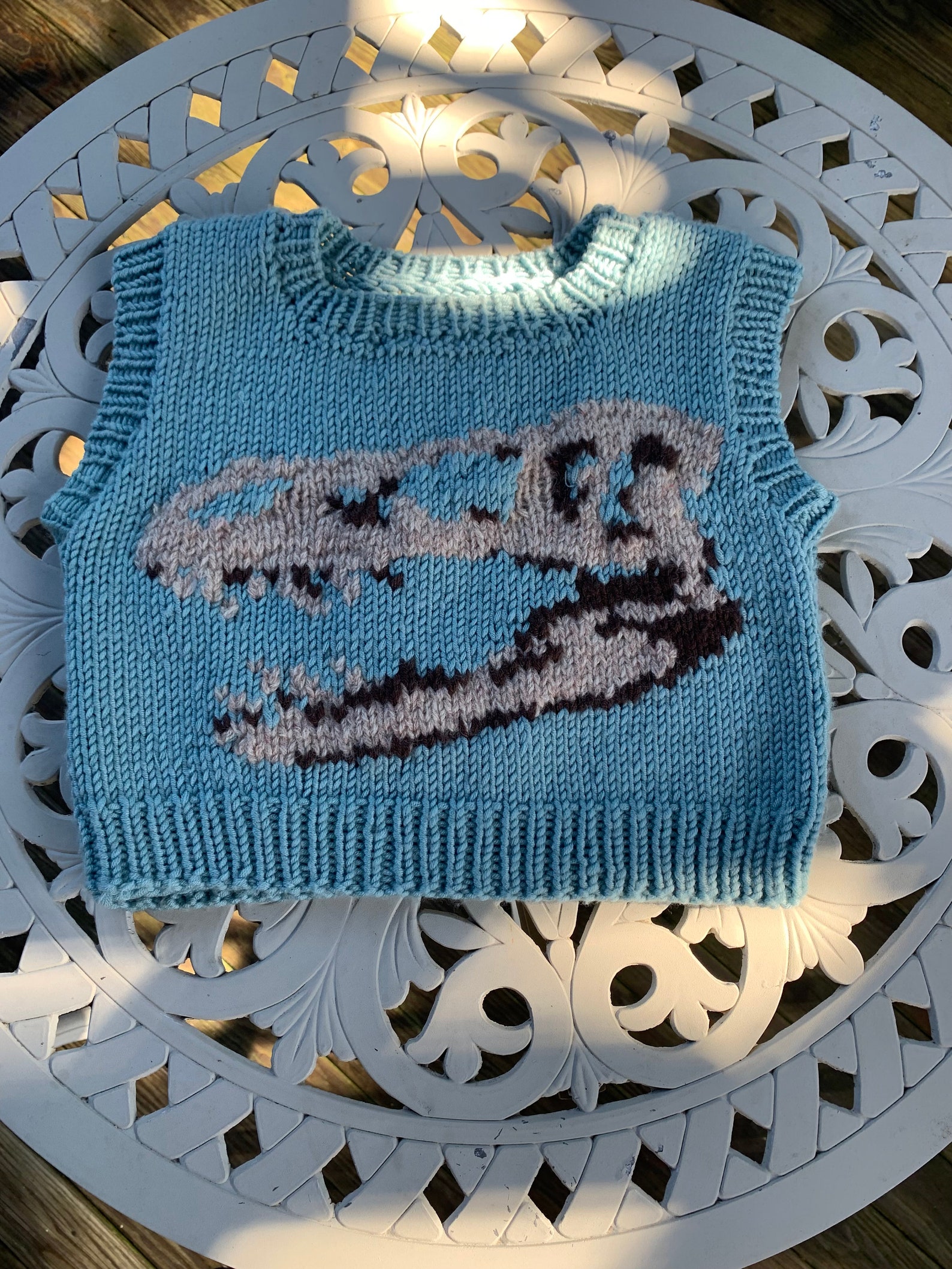 PDF: T Rex Vest Knitting Pattern digital Download Only - Etsy