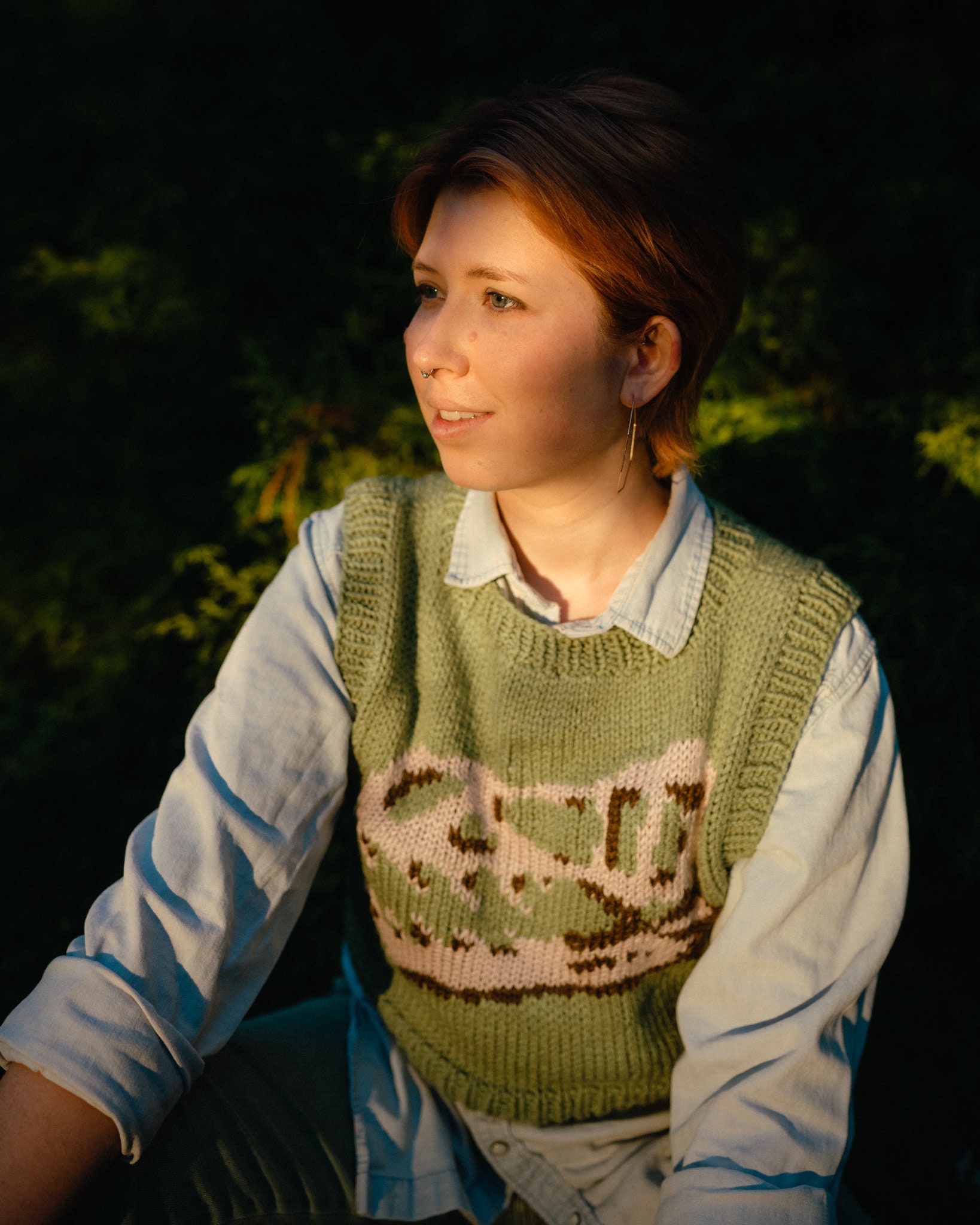 PDF: T Rex Vest Knitting Pattern digital Download Only - Etsy