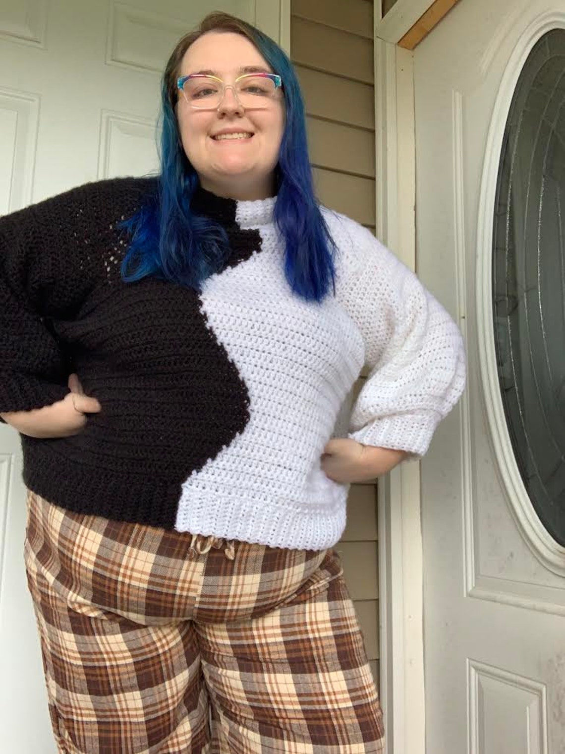 PDF: Wavy Colorblock Sweater Pattern digital Download Only - Etsy