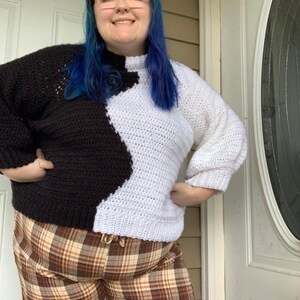 PDF: Wavy Colorblock Sweater Pattern *digital Download Only* - Etsy