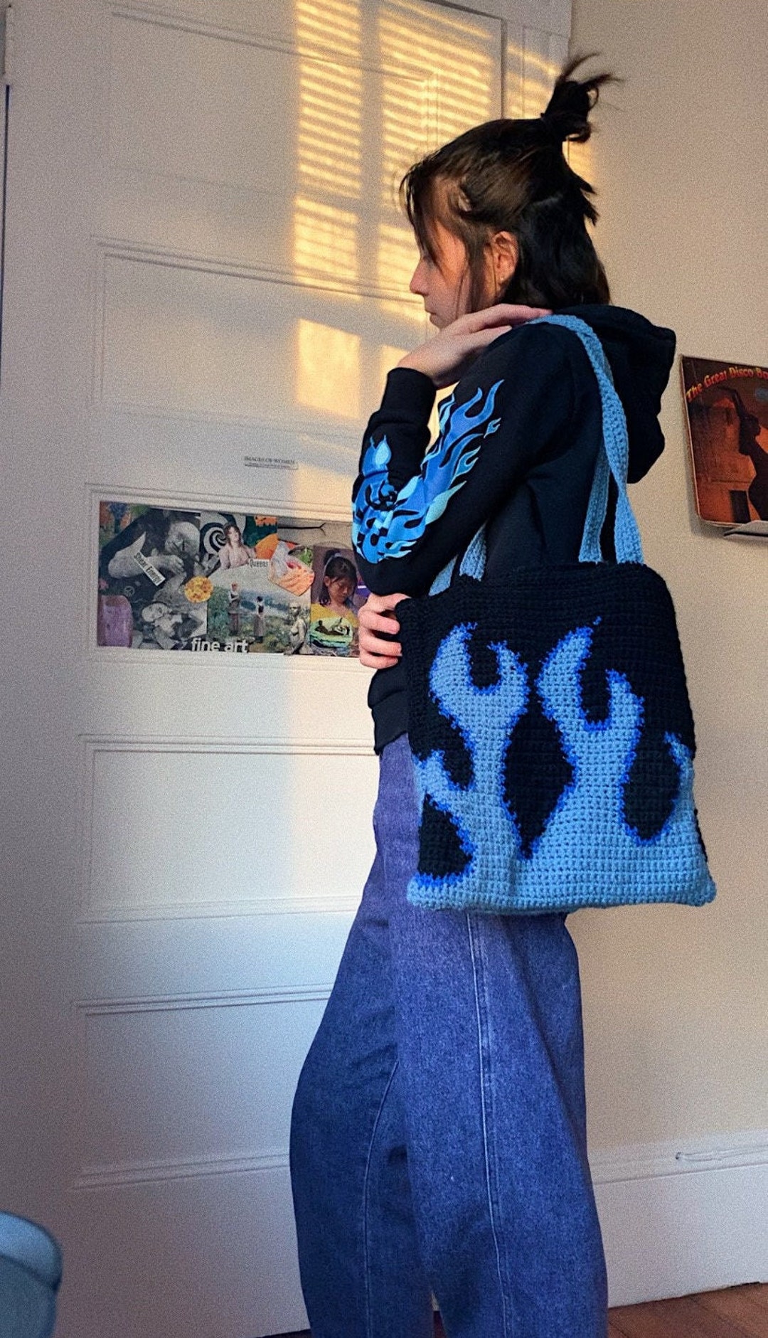 PDF: on Fire Tote Bag Crochet Pattern! *digital Download Only* - Etsy