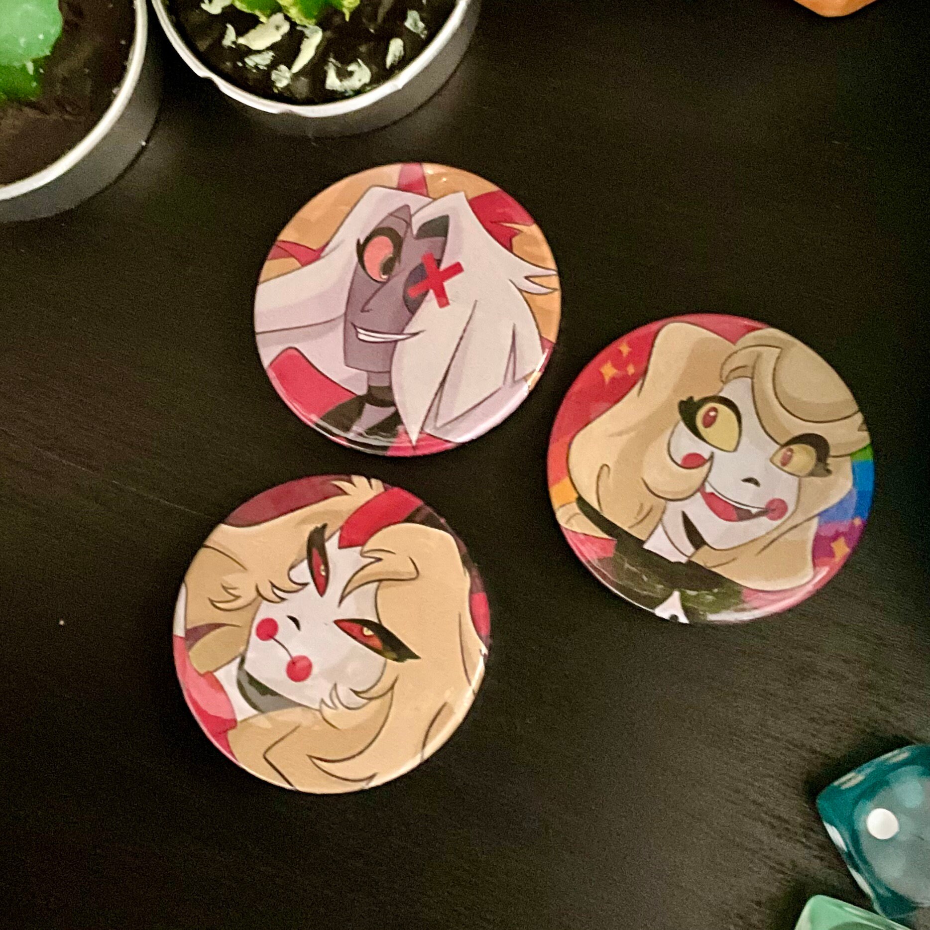 Hazbin Hotel Badges - Etsy