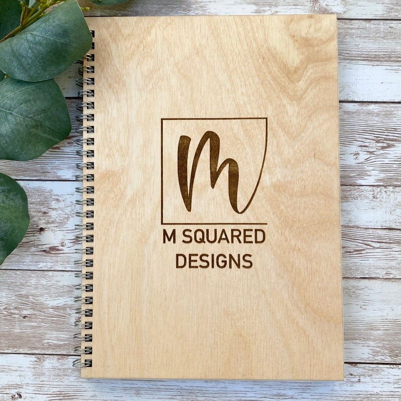 Wood Notebook - Etsy
