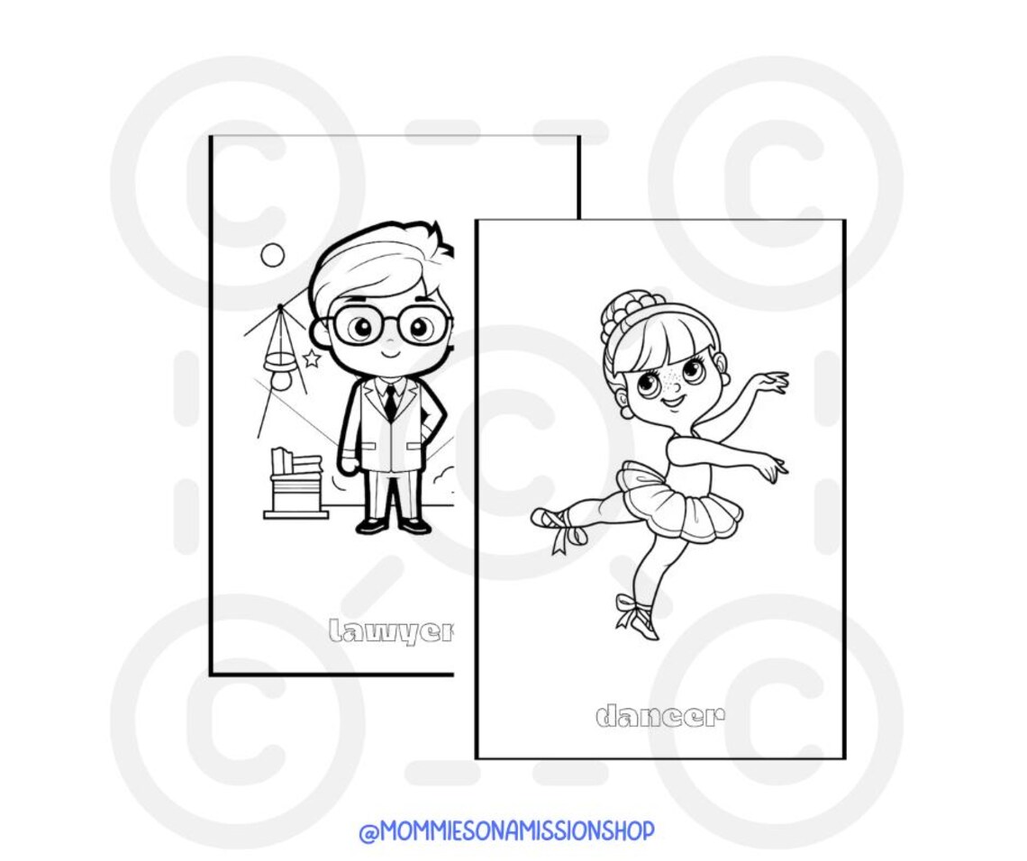 Printable Coloring Pages for Kids |coloring Book |jobs |care |community ...