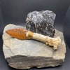 Stone Tomahawk Obisidan Stone Hatchet Primitive Tool Hand Knapped - Etsy