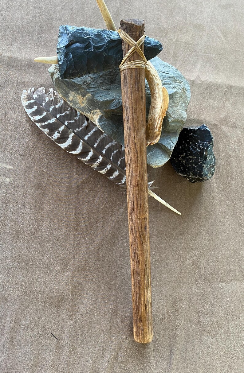 Dacite Tomahawk - Stone Hatchet - Primitive Tool - Hand Knapped - Etsy