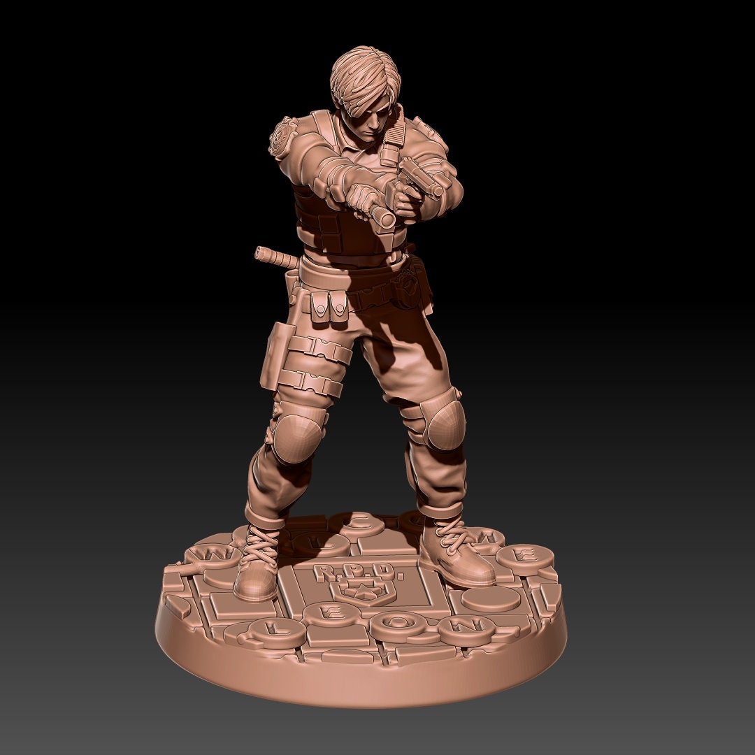 Leon Kennedy STL - Etsy