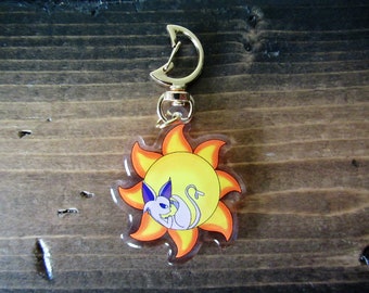 Espeon Keychain - Etsy