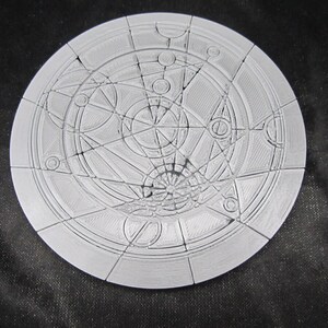 Doctor Who Confession Dial Prop (3d Printed Silver) - Etsy