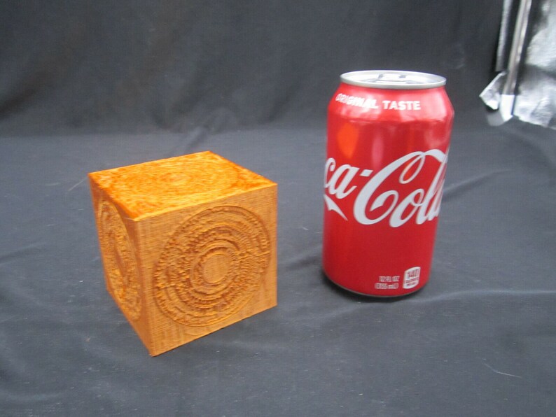 Doctor Who Pandorica Prop (3d Printed Copper Finish) - Etsy