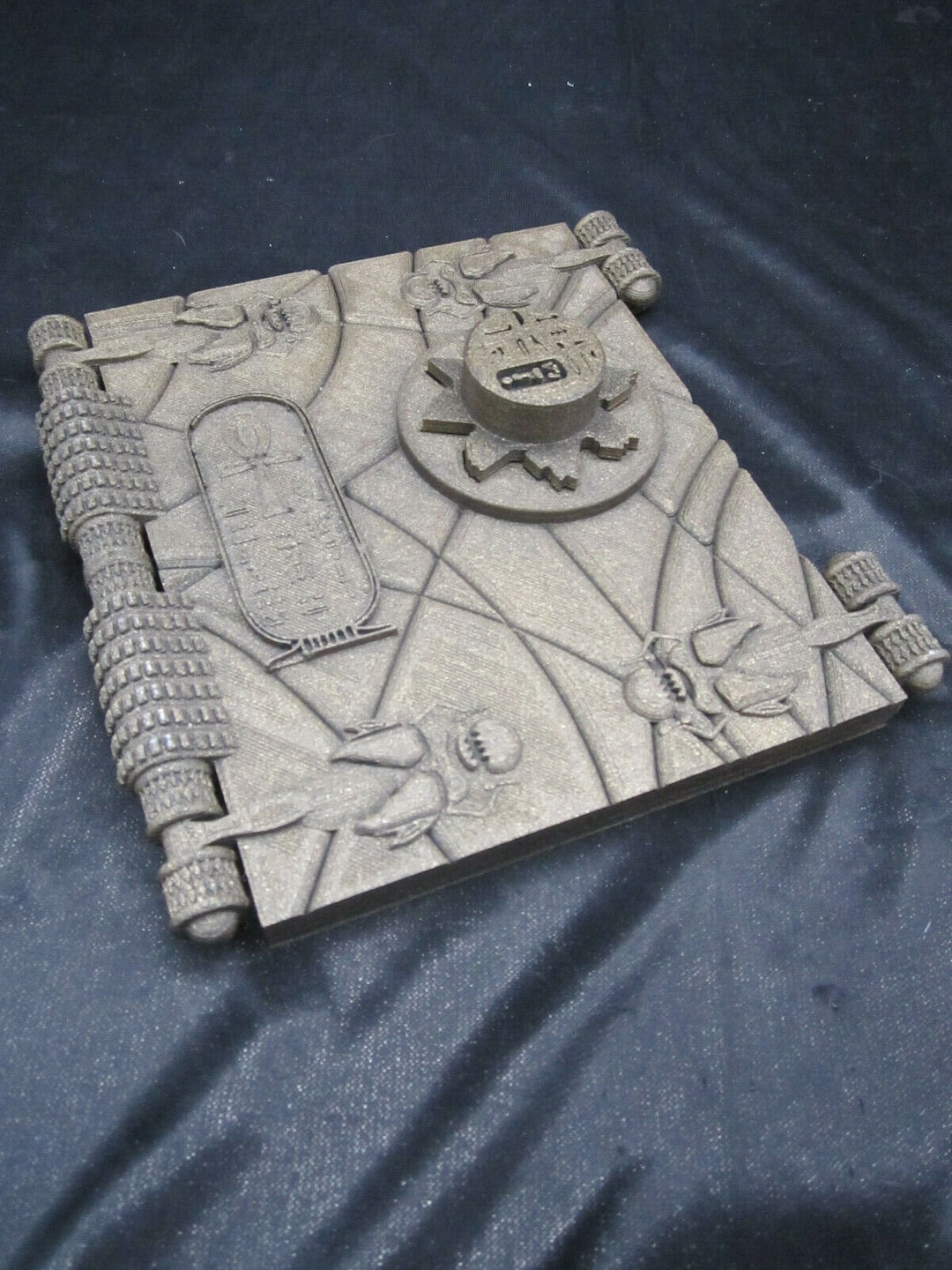 Mummy Book of Amun Ra Prop With Key (book of the Dead Style) Brass ...