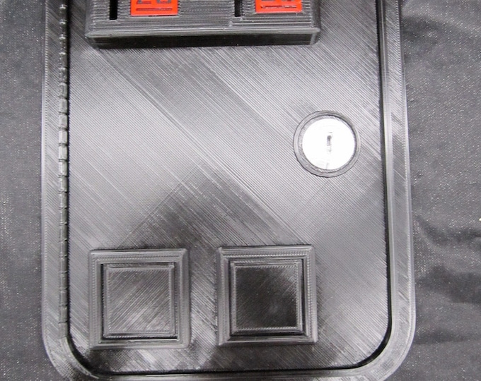 Full Size Arcade 3D Printed Coin Door With LED Credit Buttons - Etsy