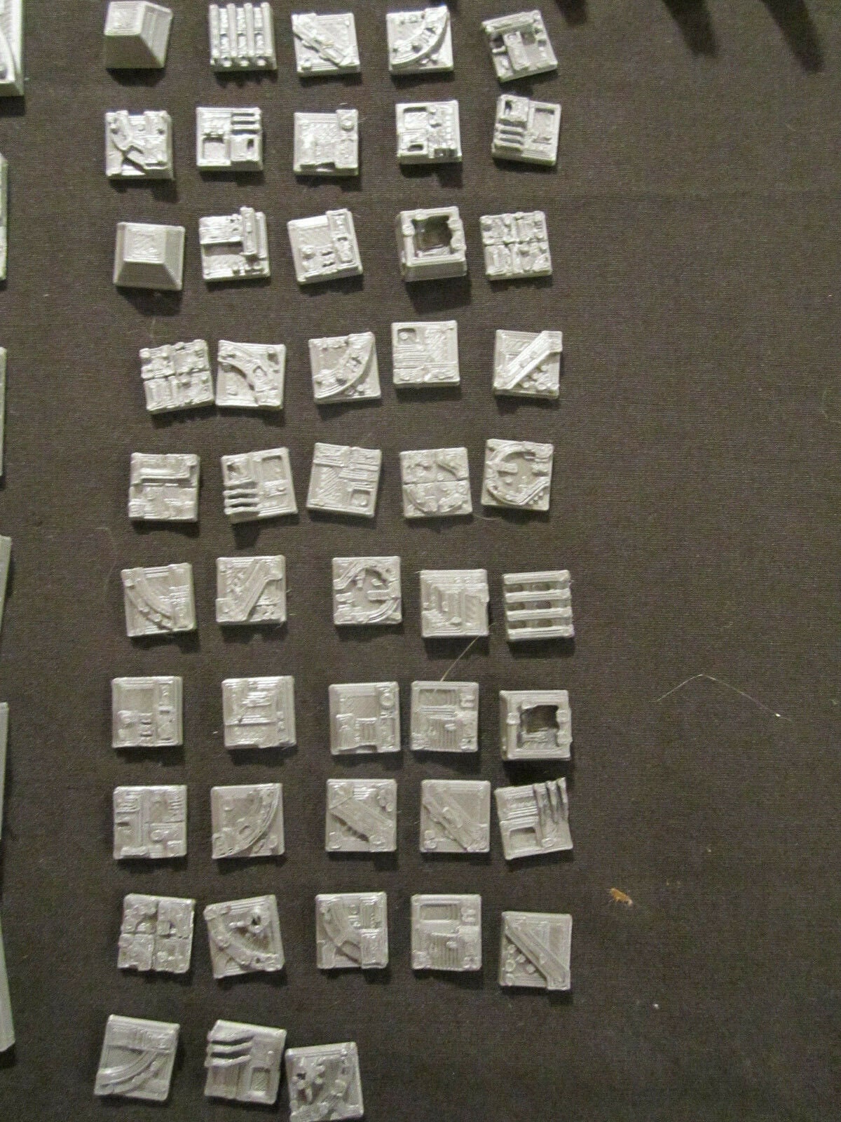 Star Wars Death Star Surface Tiles Set (various Sizes) Diorama Parts - Etsy