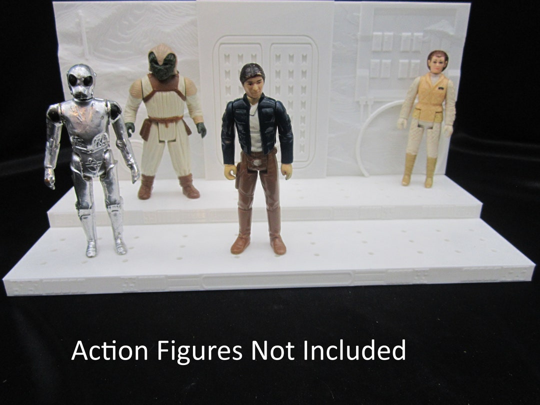 Star Wars Diorama Hoth for Kenner Figures - Display Stand - Etsy