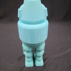 Retro Style Robot (robbie the Robot) 9" Tall (blue Teal) - Etsy