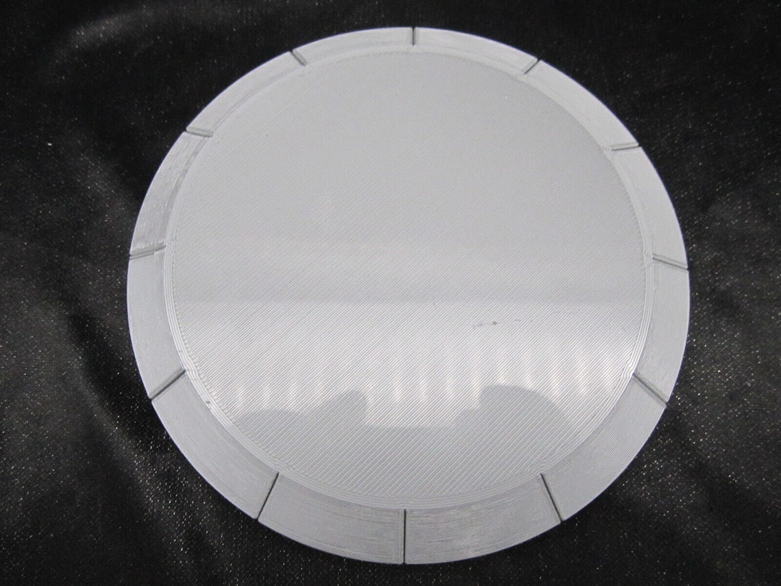 Doctor Who Confession Dial Prop 3d Printed Silver - Etsy