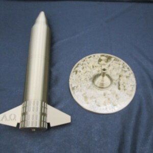 Planet of the Apes Alpha Omega Bomb Prop Model (beneath the Planet of ...