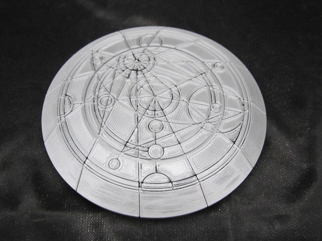 Doctor Who Confession Dial Prop (3d Printed Silver) - Etsy