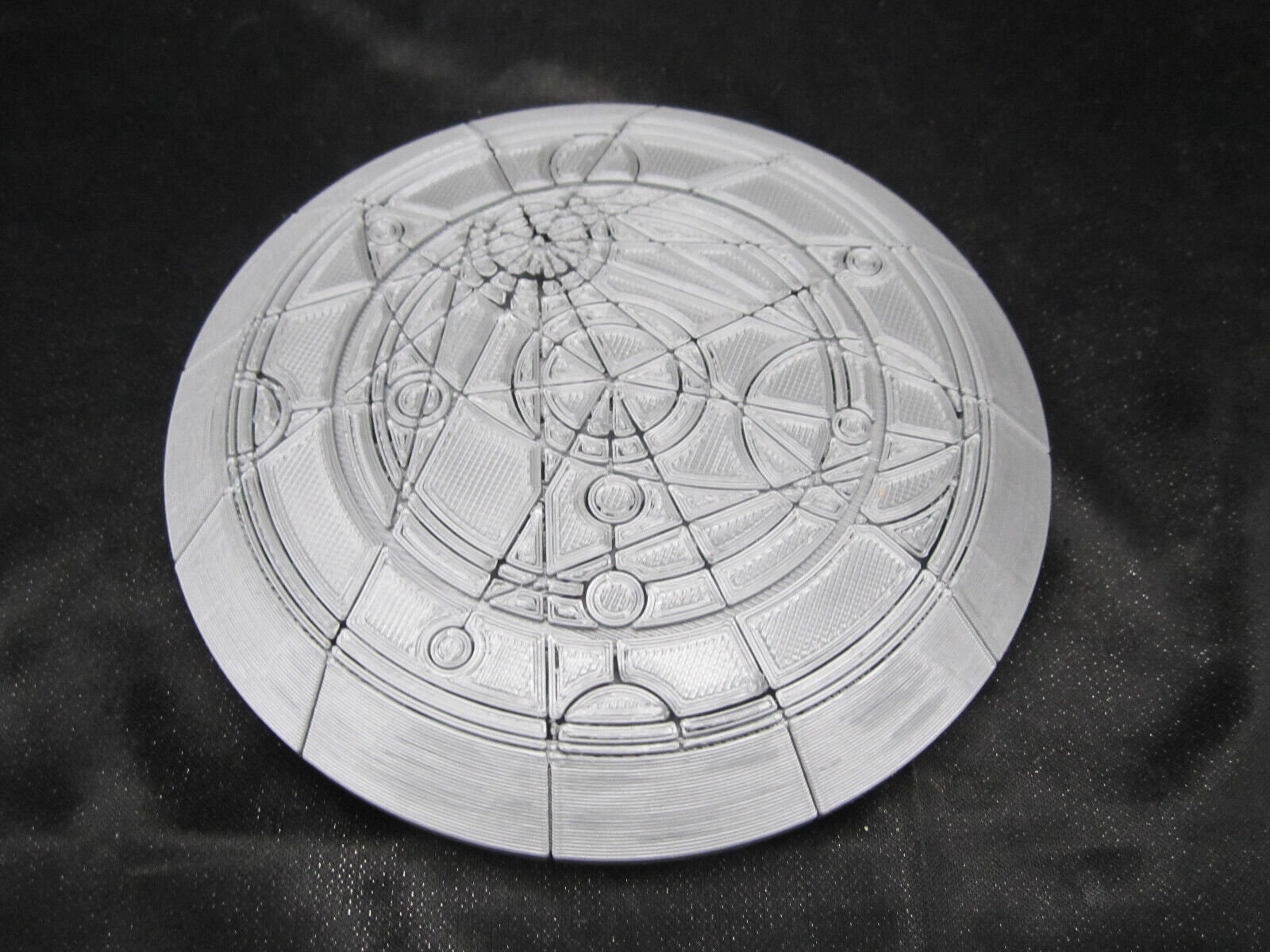 Doctor Who Confession Dial Prop 3d Printed Silver - Etsy