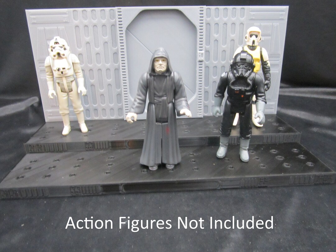 Star Wars Diorama Death Star for Kenner Figures - Display Stand - Etsy