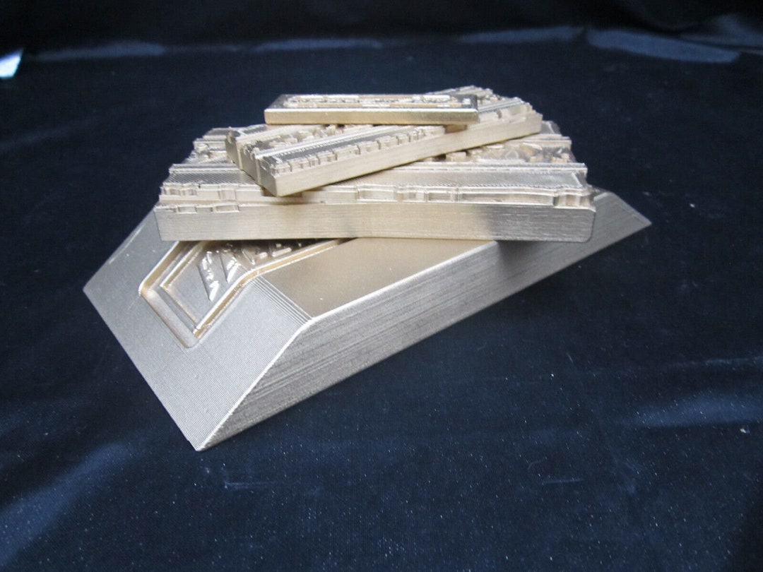 Star Trek Gold Pressed Latinum Set (brick, Bar, Strip, Slip) (shiny ...