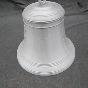 ACDC Hell's Bell Prop Display AC/DC Hell's Bell silver Color Large Size ...