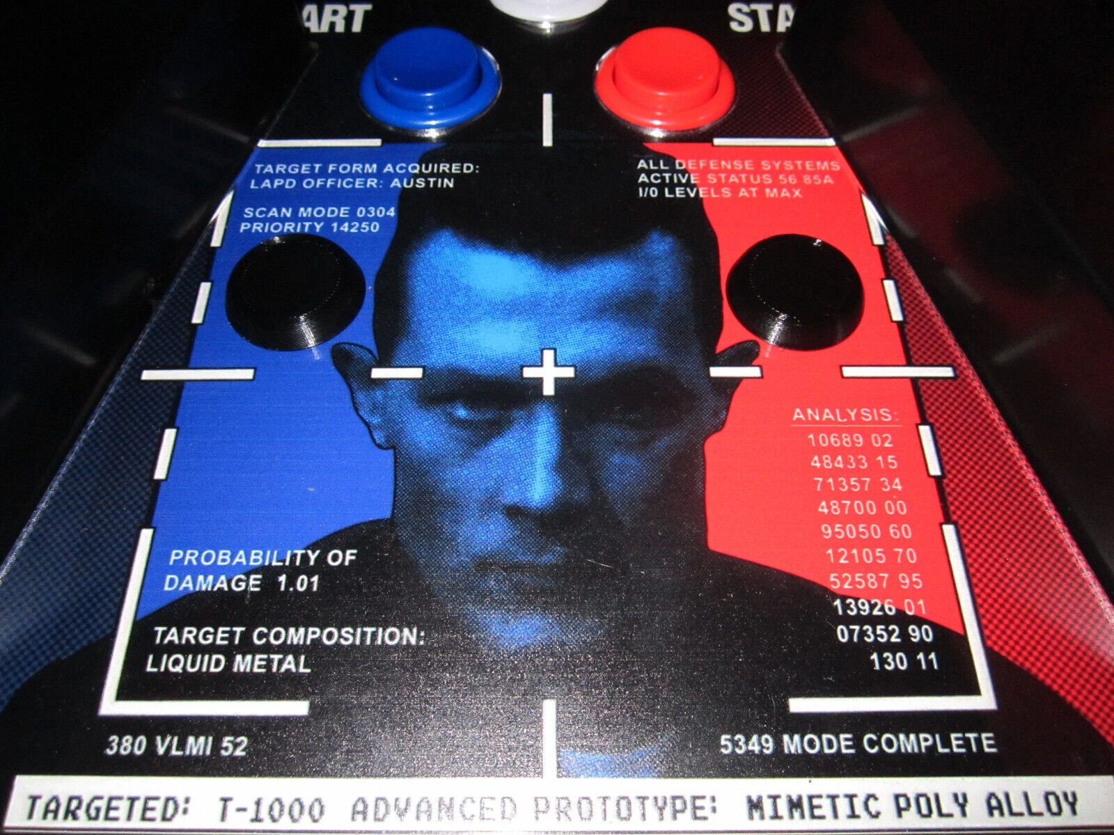 Arcade1up Terminator 2 Custom Cable Mod Plugs - Etsy