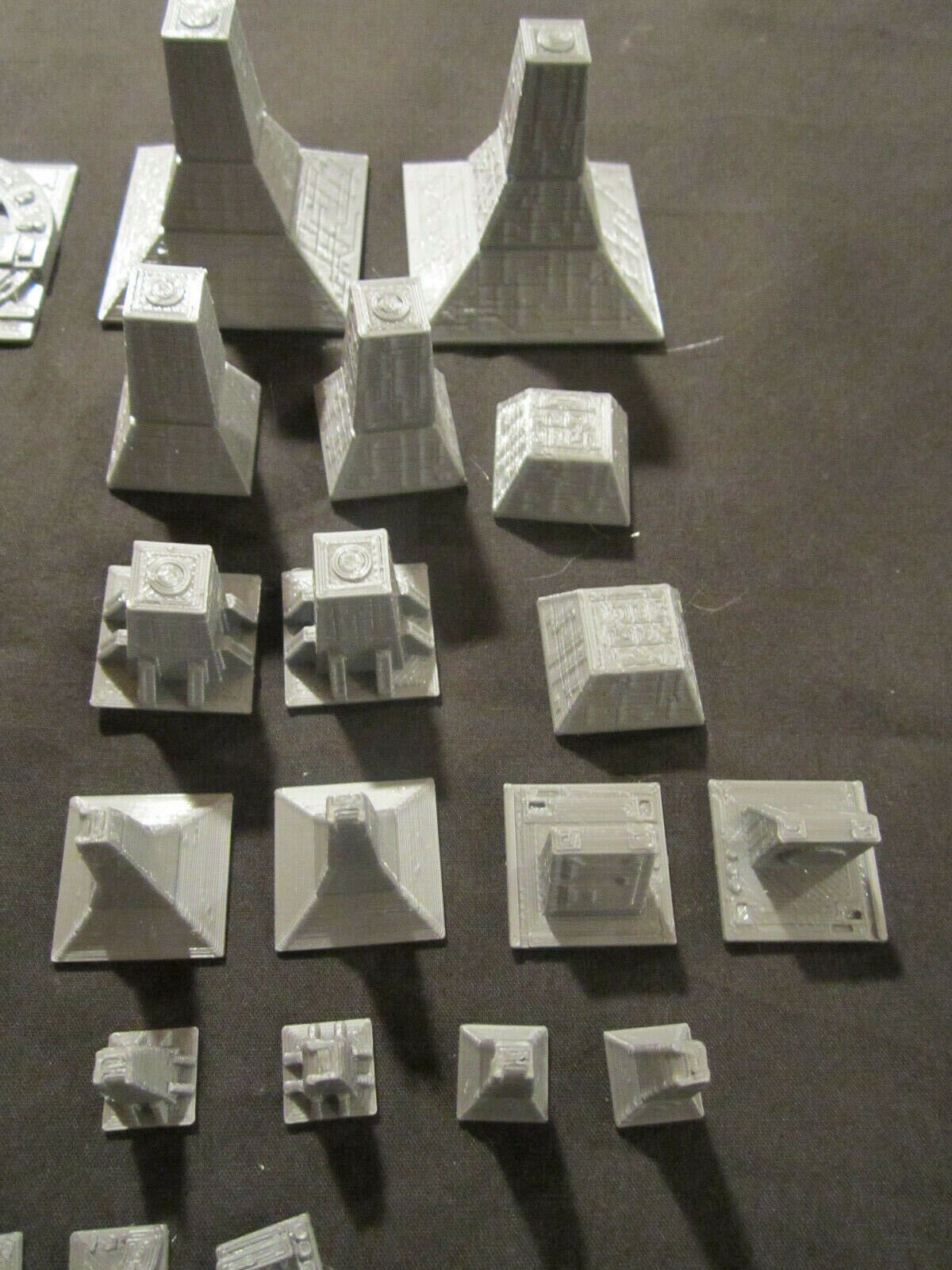 Star Wars Death Star Surface Tiles Set (various Sizes) Diorama Parts - Etsy