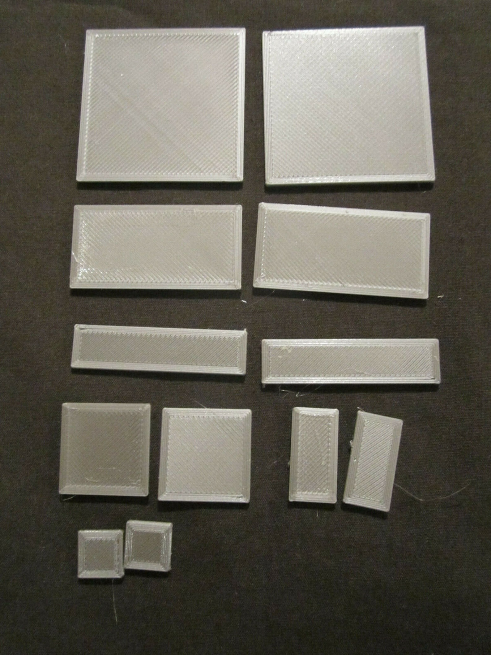 Star Wars Death Star Surface Tiles Set (various Sizes) Diorama Parts - Etsy