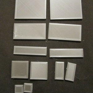Star Wars Death Star Surface Tiles Set (various Sizes) Diorama Parts - Etsy