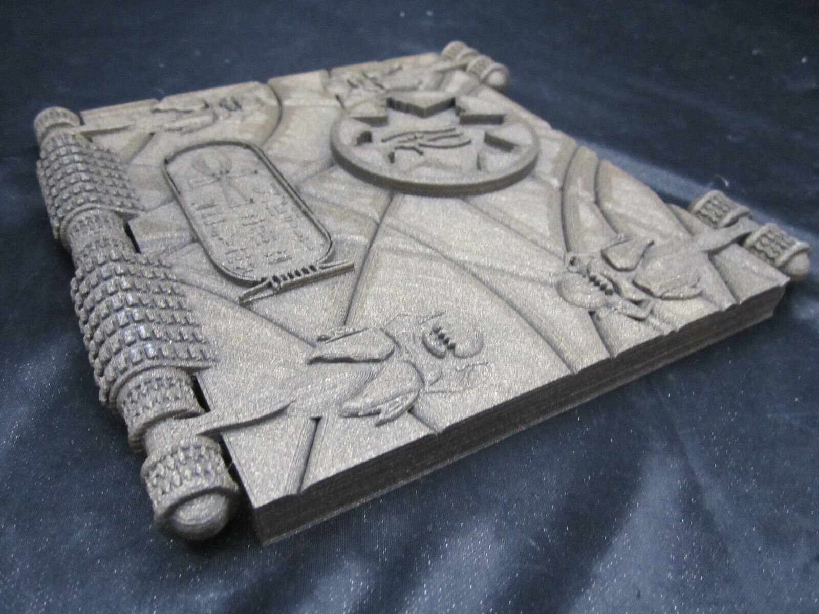 Mummy Book of Amun Ra Prop With Key (book of the Dead Style) Brass ...