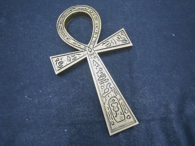 Egyptian Ankh Prop Model 3d Printed and Painted - Etsy