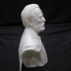 Star Wars Count Dooku Bust (3D Printed White Silk Finish) 4" Tall - Etsy